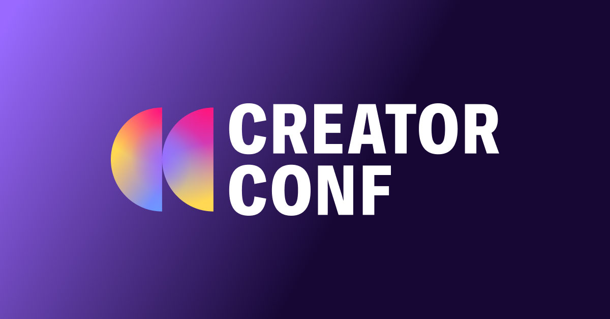 Creator Conf | #1 Online Conference For Creators